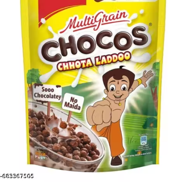 Multigrain Chocó's Chhota Ladoo 340g With Chhota Bheem Cut Out Mask